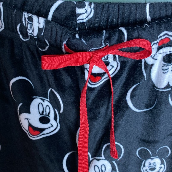 Disney | Intimates & Sleepwear | Disney Mickey Mouse Velour Jogger ...